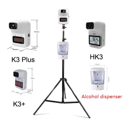 Thermal Scanner HK3 K3Plus Set Thermometer Hand Temperature | Shopee ...