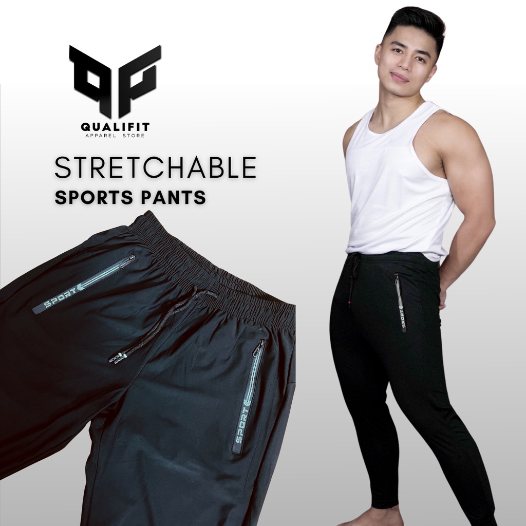 DRIFIT SPORTS PANTS STRETCHABLE BY QUALIFIT | Shopee Philippines