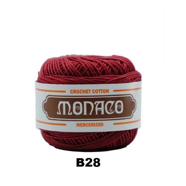 Monaco Mercerized Cotton Yarn crochet 1 3ply | Shopee Philippines