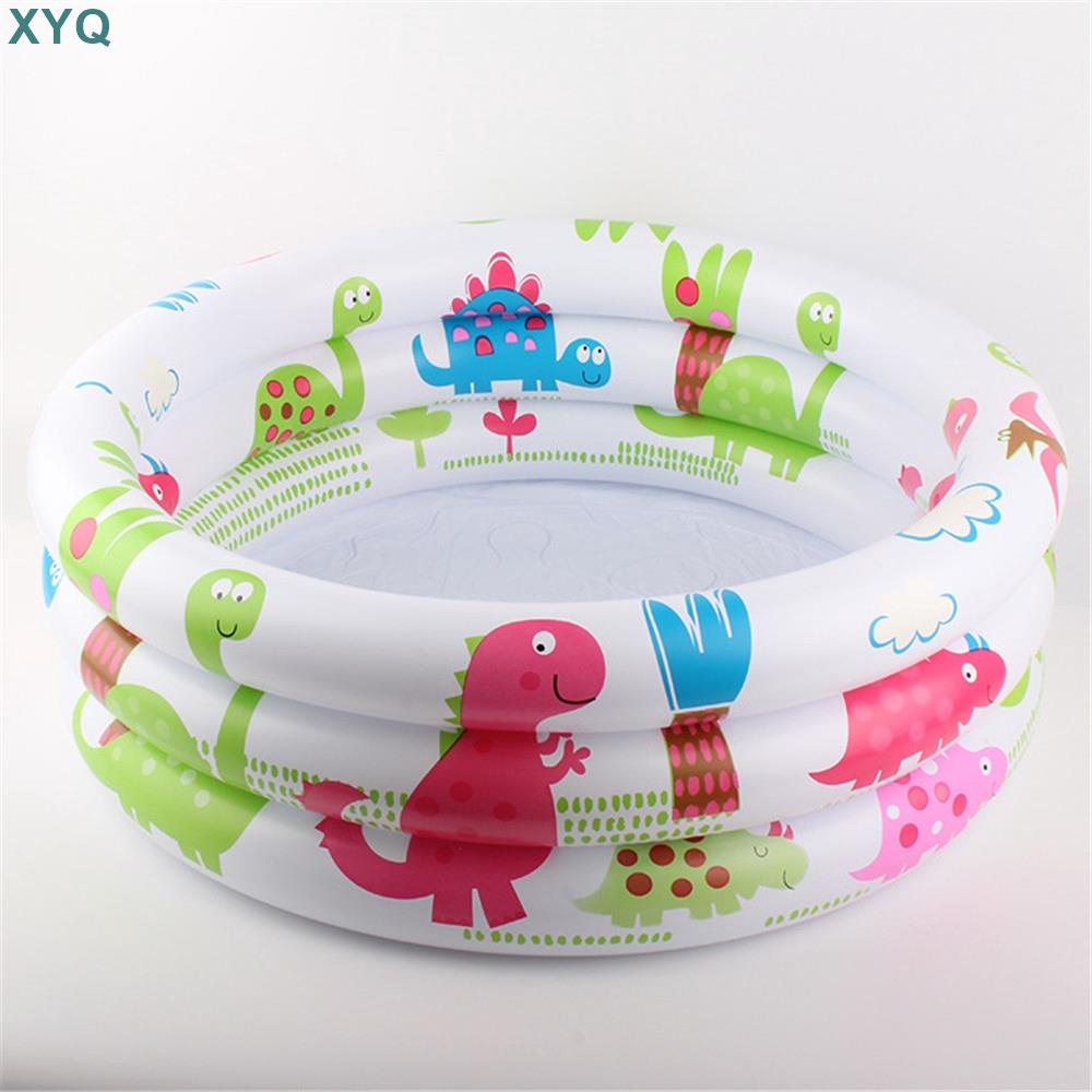 XYQ Inflatable Kids Swimming Pool Cartoon Dinosaur Baby Boys Girls Pool ...