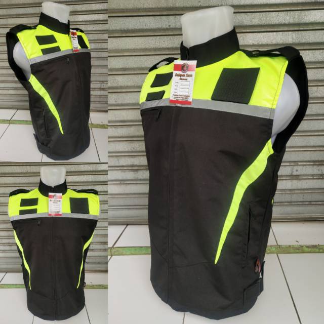 Taslan biker touring Vest Motorcycle Vest | Shopee Philippines
