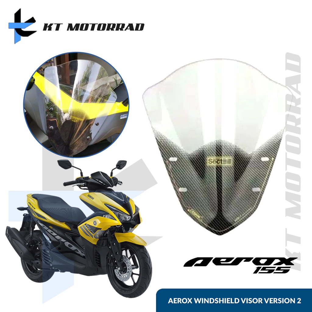 KT Sectbill Windshield Visor for Aerox V2 | Shopee Philippines