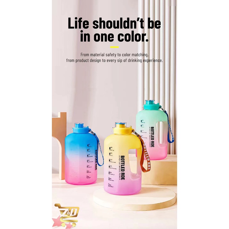 Water bottle 2500ML BOTTLED RDE A POT OF MAGIC POWER Z&D.ph | Shopee ...