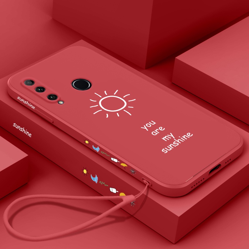 Casing Huawei y6p Y6 PRO 2019 Phone Case Simple Little Sun SoftCASE ...