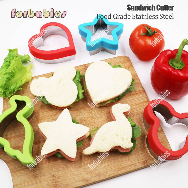 Baby Sandwich Cutter Food Grade Stainless Steel for BLW, Bento, Food ...