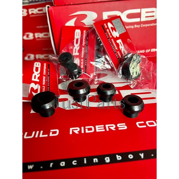 RCB End tip Set (4pcs) Front and Rear for footrest PLASTIC | Shopee ...