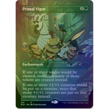 MTG Proxy Card - Primal Vigor (Foil) | Secret Lair Drop (SLD) | Shopee ...