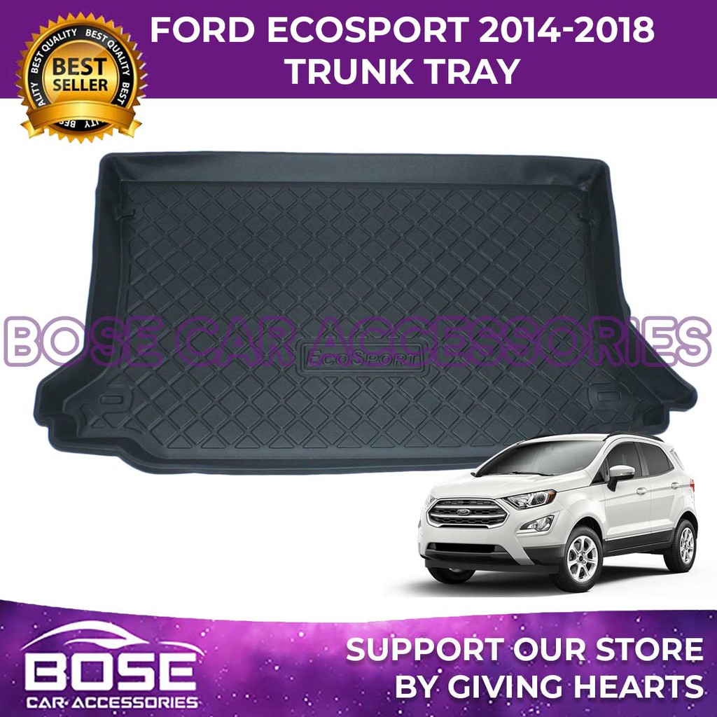 Ford Ecosport Titanium 2014 - 2018 / 2018 Onwards Trunk Tray / Cargo ...
