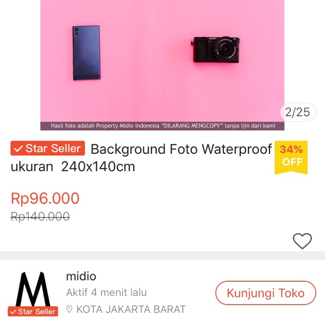 PUTIH Plain White Waterproof Photo Background | Shopee Philippines