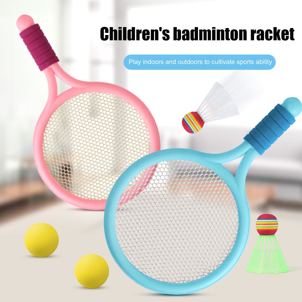 Children Badminton Racket Set Outdoor Indoor Training Rackets kids ...