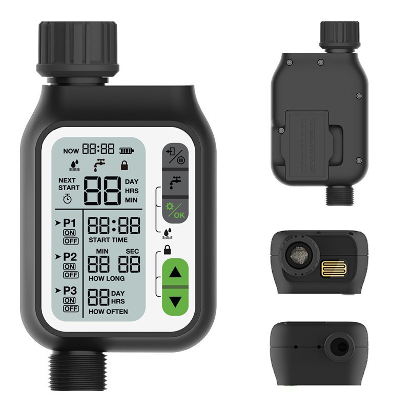 Irrigation Timer Waterproof Automatic Watering Timer Controller with ...