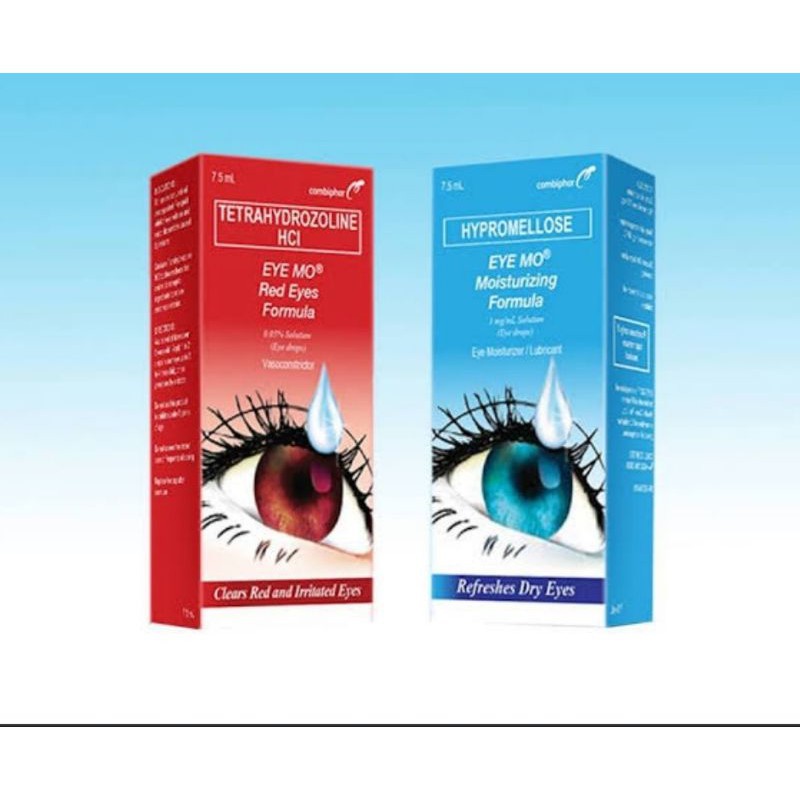 Eye Mo Red (Red Eyes) / Eye Mo Blue (Moisturizing) 7.5ml | Shopee ...