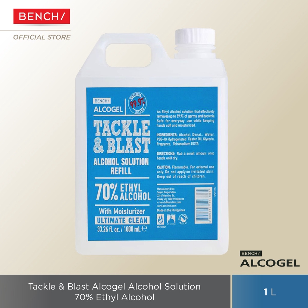 CPG1100C - BENCH/ Alcogel Ultimate Clean Tackle & Blast Alcohol ...