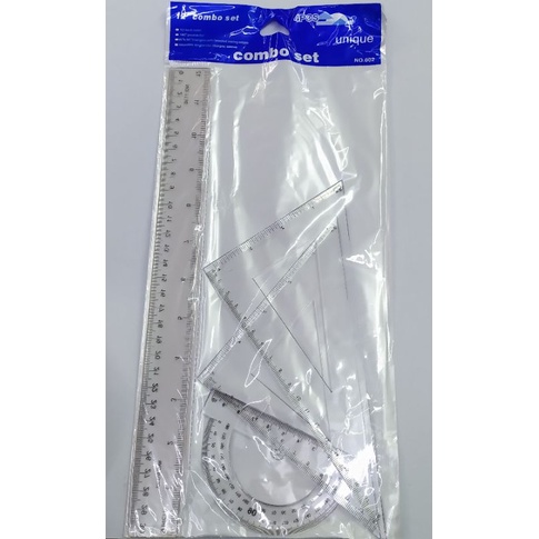 RULER COMBO SET/Geometric (30cm) | Shopee Philippines