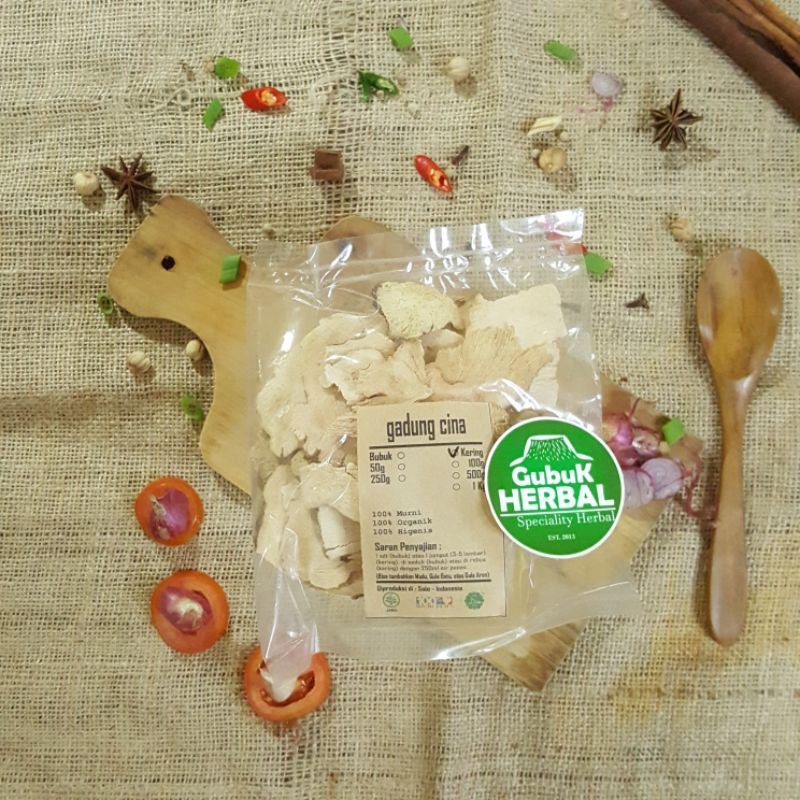 Dry Chinese GADUNG 500gram - Dioscorea Hispida - Pure - JSR - Spices ...