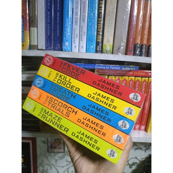 THE MAZE RUNNER SERIES ( 5BOOKS SET) by JAMES DASHNER | Shopee Philippines