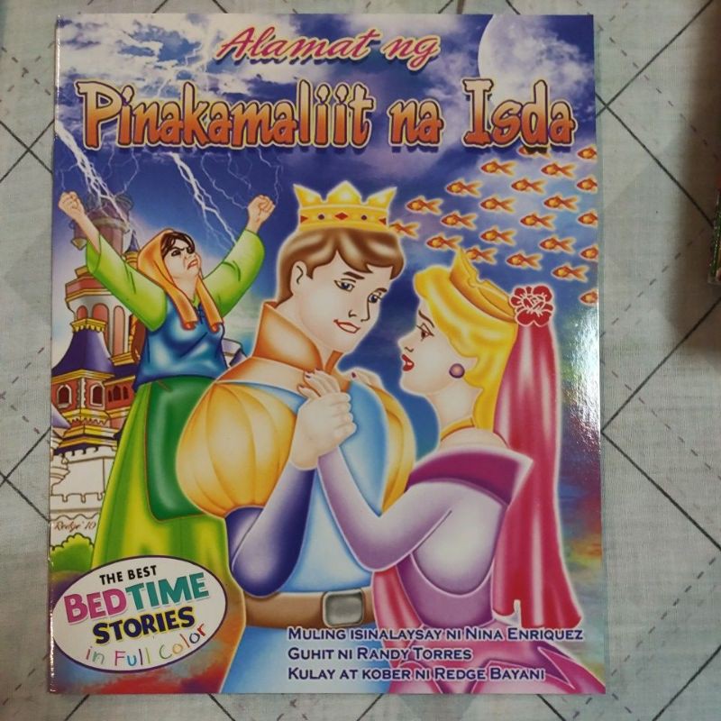 Colored Short Story Book - Alamat ng Pinakamaliit na Isda | Shopee ...