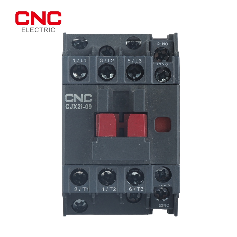 CNC CJX2i AC Contactor 3P 220V 50/60Hz 1NC+1NO Din Rail Mounted Household Modular 9A/12A/18A/25A ...