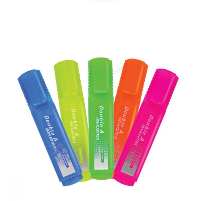 DOUBLE A Flat-Shaped Highlighter | Shopee Philippines