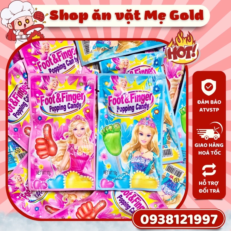 Foot&finger popping lollipop (10g pack) | Shopee Philippines