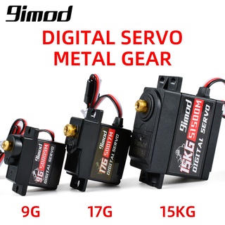 9imod Servo Digital Servo Motor High Speed Steering Servo 9g 17g 15kg ...