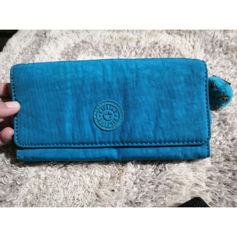 preloved orig kipling Trifold long wallet (sold) | Shopee Philippines