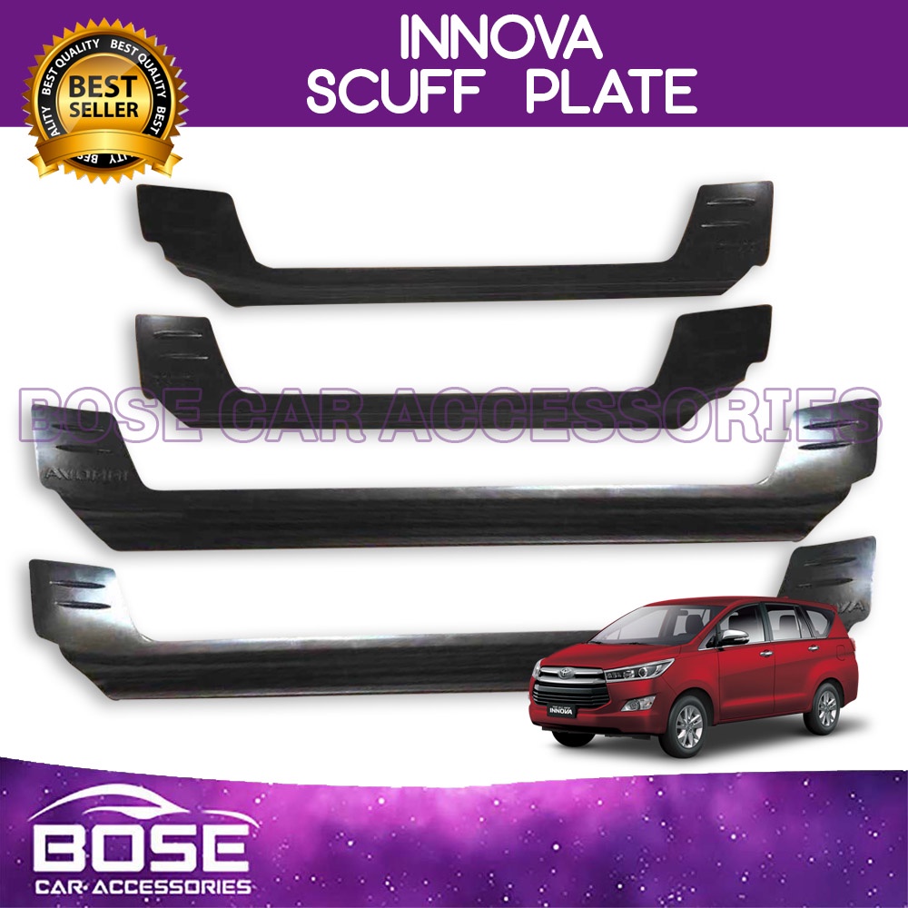 Side Step Sill for Toyota Innova V G J E 2016 - Onwards Model Outer ...