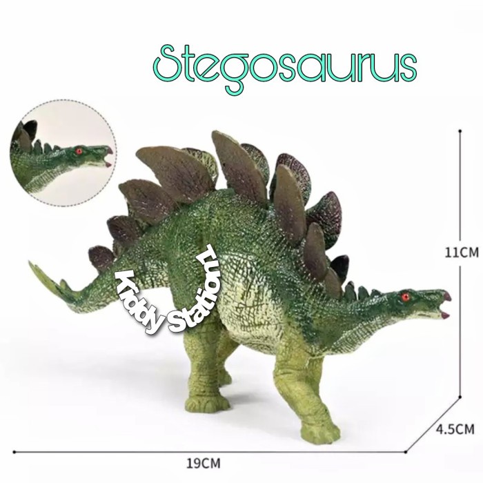 Jurassic World Dinosaur Stegosaurus Action Figure Dino Toy | Shopee ...