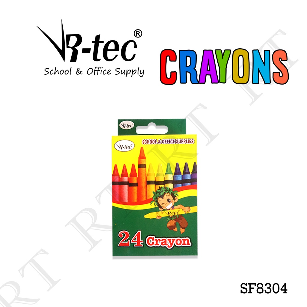 RTEC Crayon Multi-colored crayons Art Coloring Set Crayons Oil Pastels ...