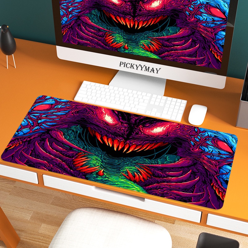 Gaming Computer Mouse Pad Large 123456 Mouse Mat Big Desk Mat Non-Slip ...