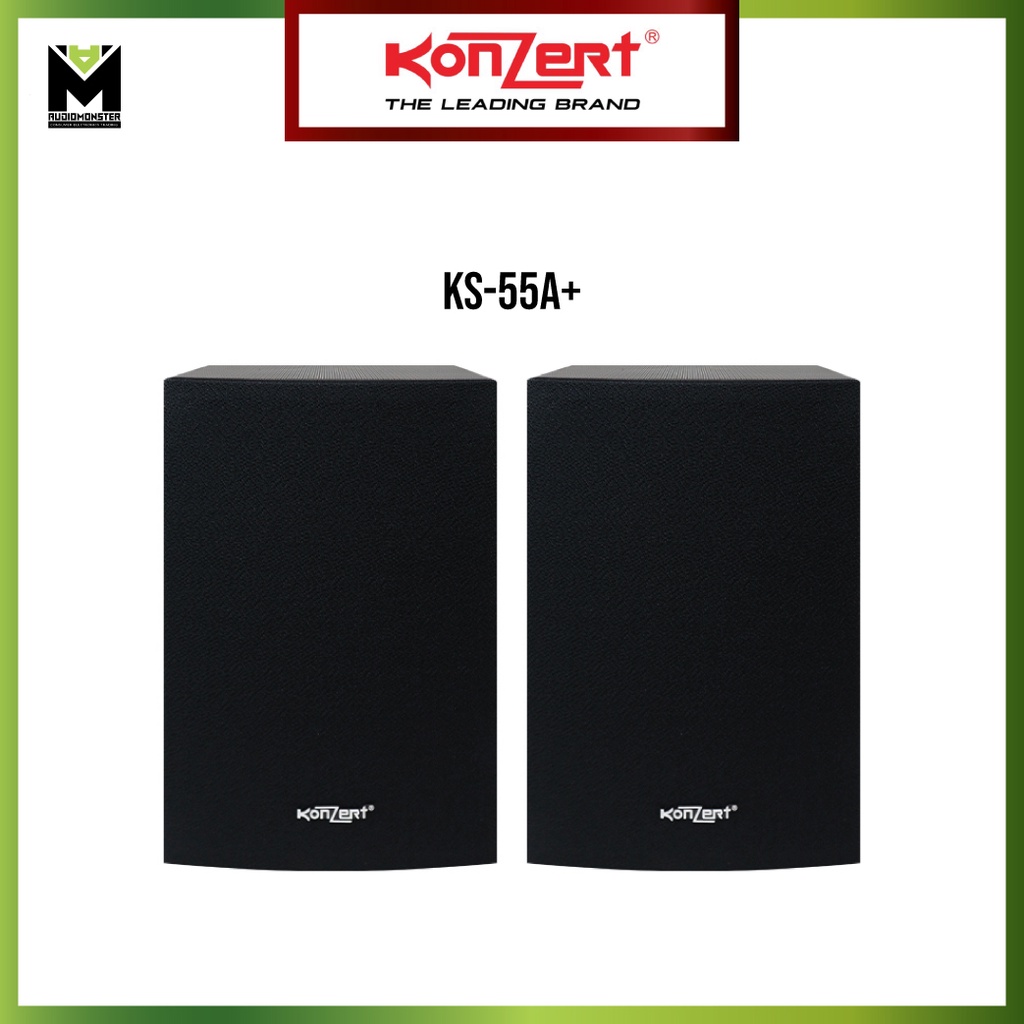 Konzert KS-55A+ 100W 5 inch Active Bookshelf Speaker with Bluetooth ...