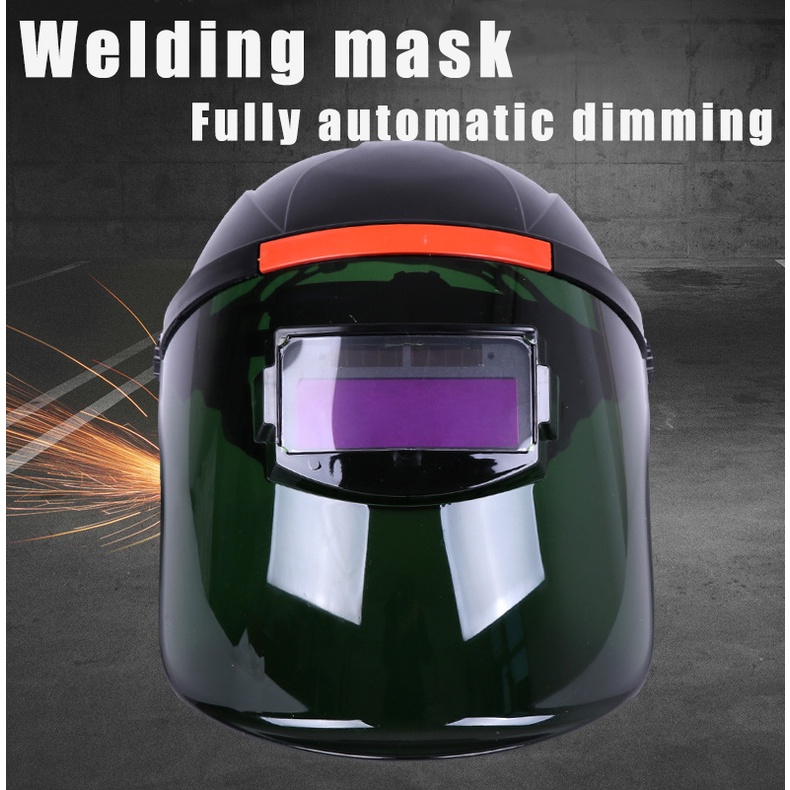 Dimming welding helmet welding helmet heat insulation helmet welding ...