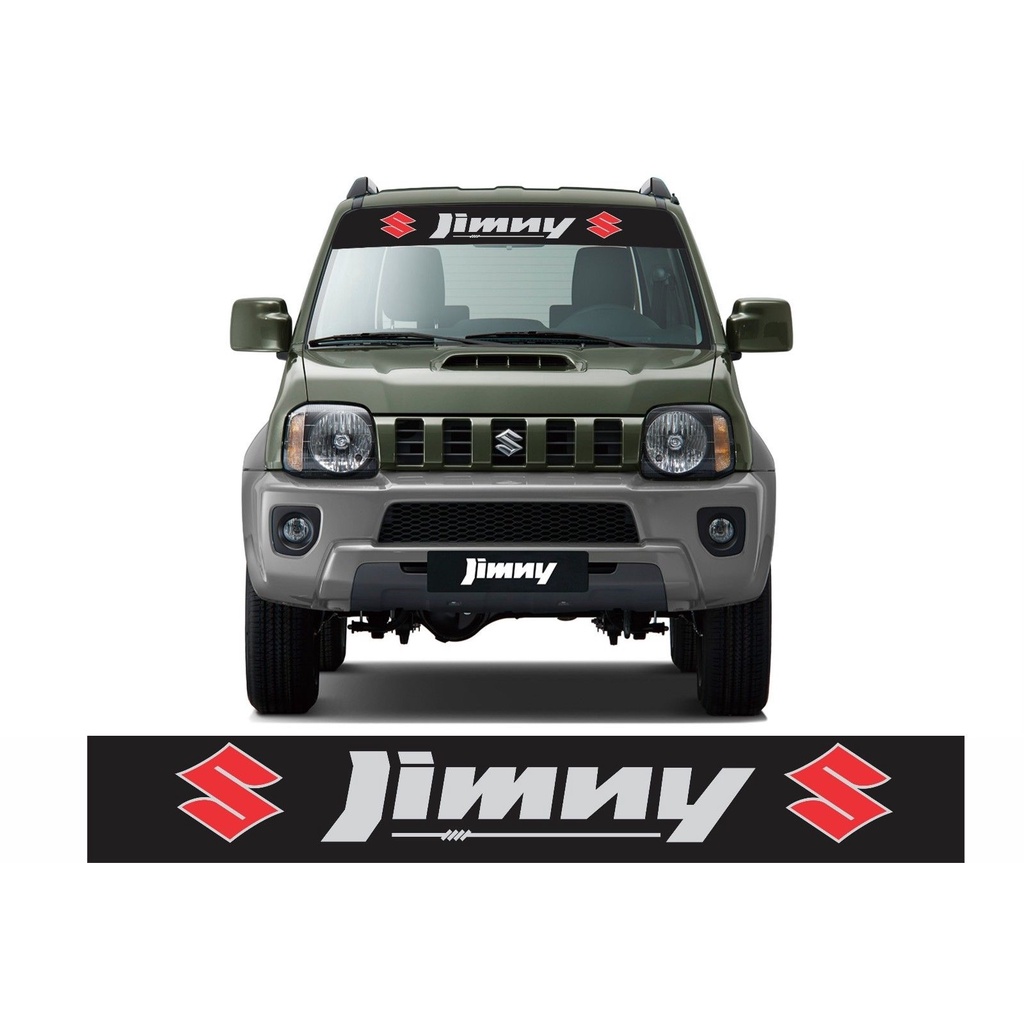 Suzuki Jimny 4x4 windscreen sun visor strip decals stickers SZ3 SZ4 ...