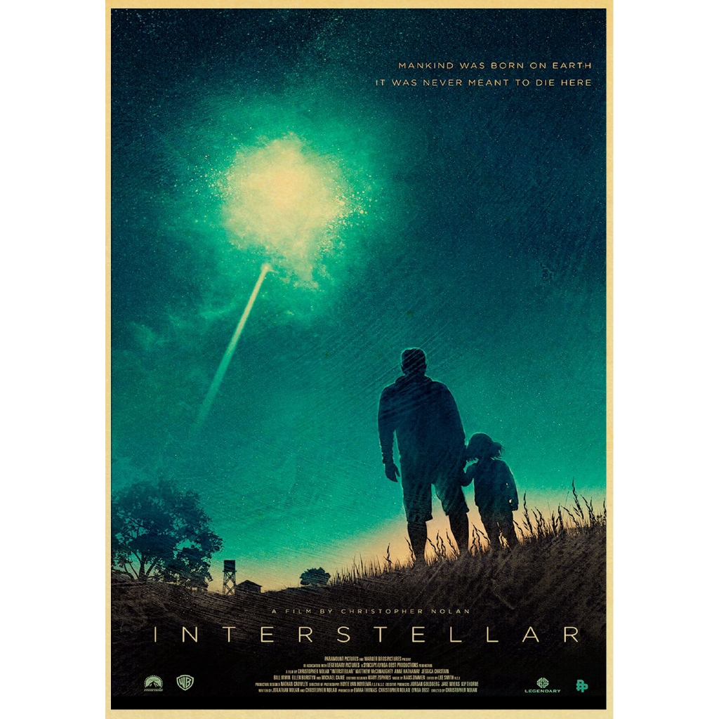 Movie Poster Interstellar Posters Retro Poster Prints High Definition ...