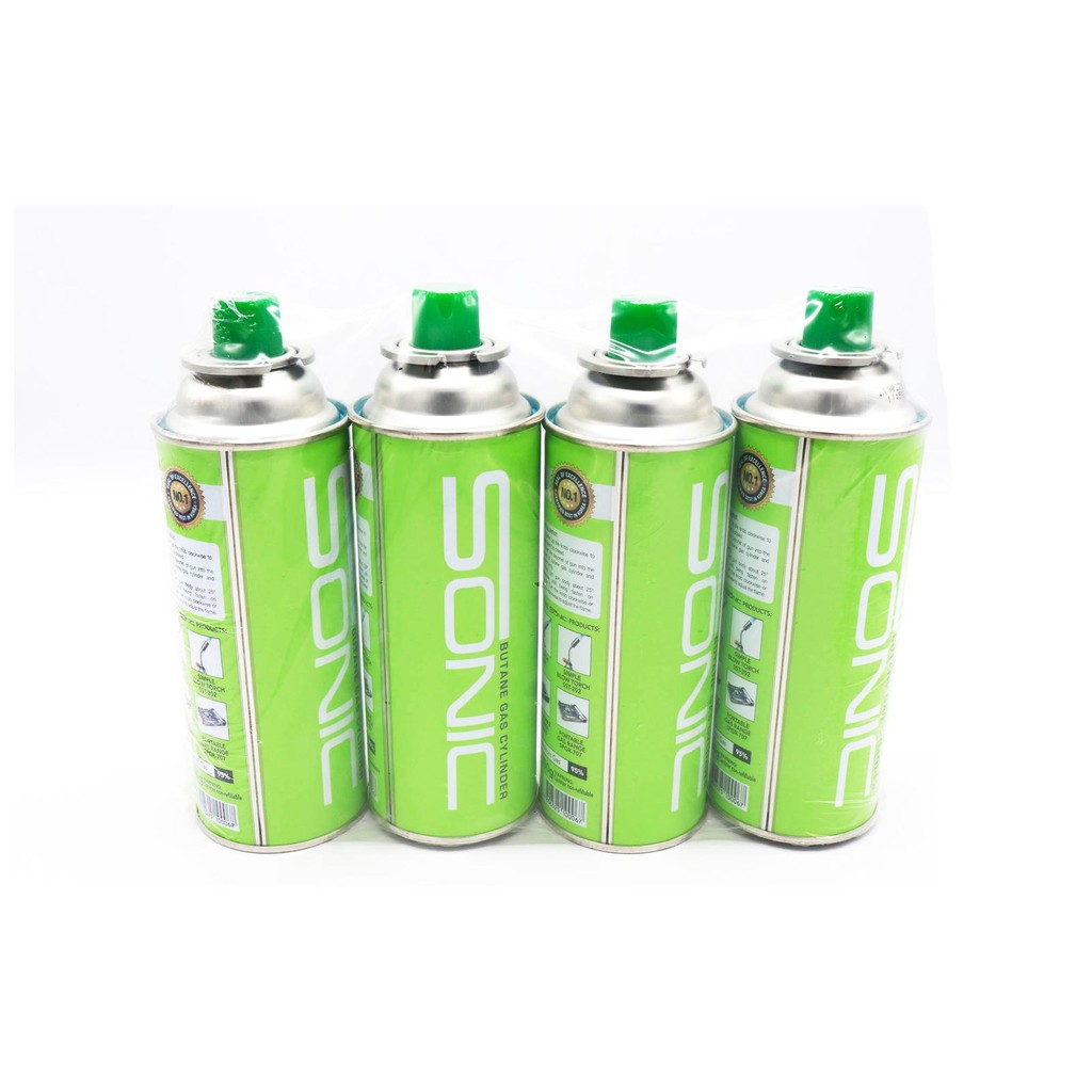 Sonic Butane Gas Canister 4pcs/pack (Made in Korea) •khm megatools ...
