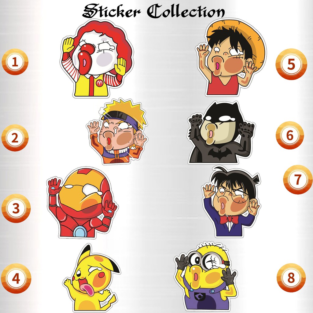 Stickers Decals Water Proof Fade Proof for Motorcycle / Car Sticker ...