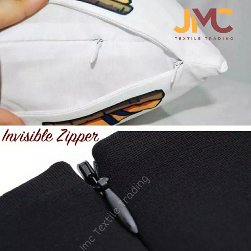 Magic Zipper, 18 inch and 16 inches, White and Black | Shopee Philippines