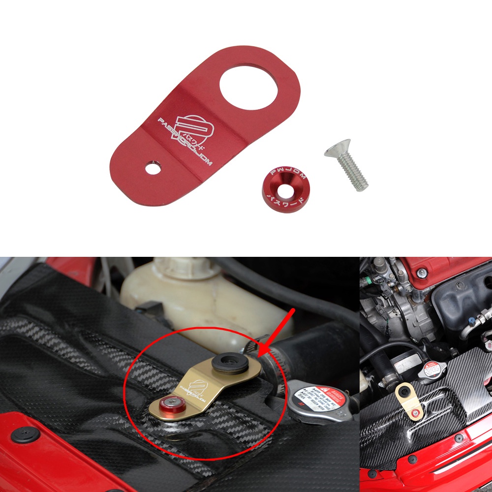 JDM Aluminum Radiator Stay Mount Kit Modification Universal Water Tank ...