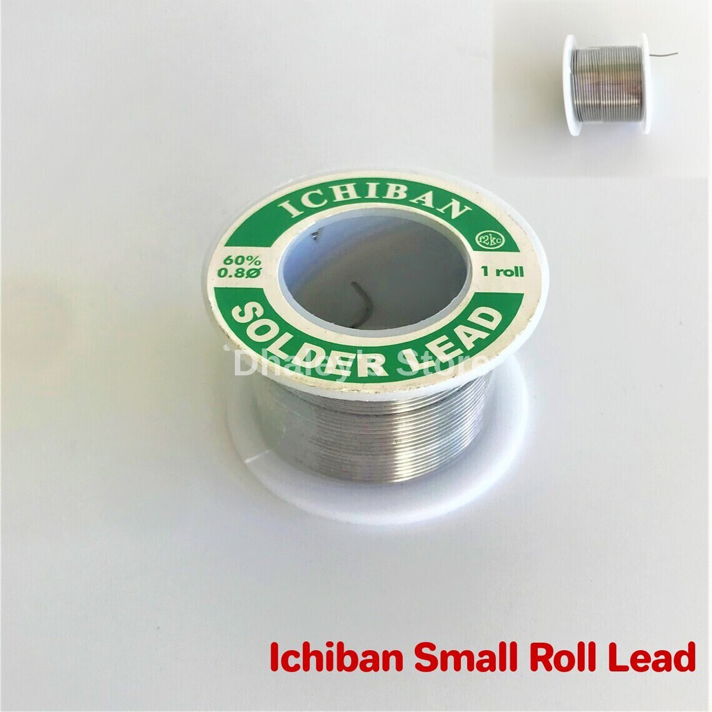 Original Ichiban Lead 60% 0.8 diameter Soldering lead small Roll ...