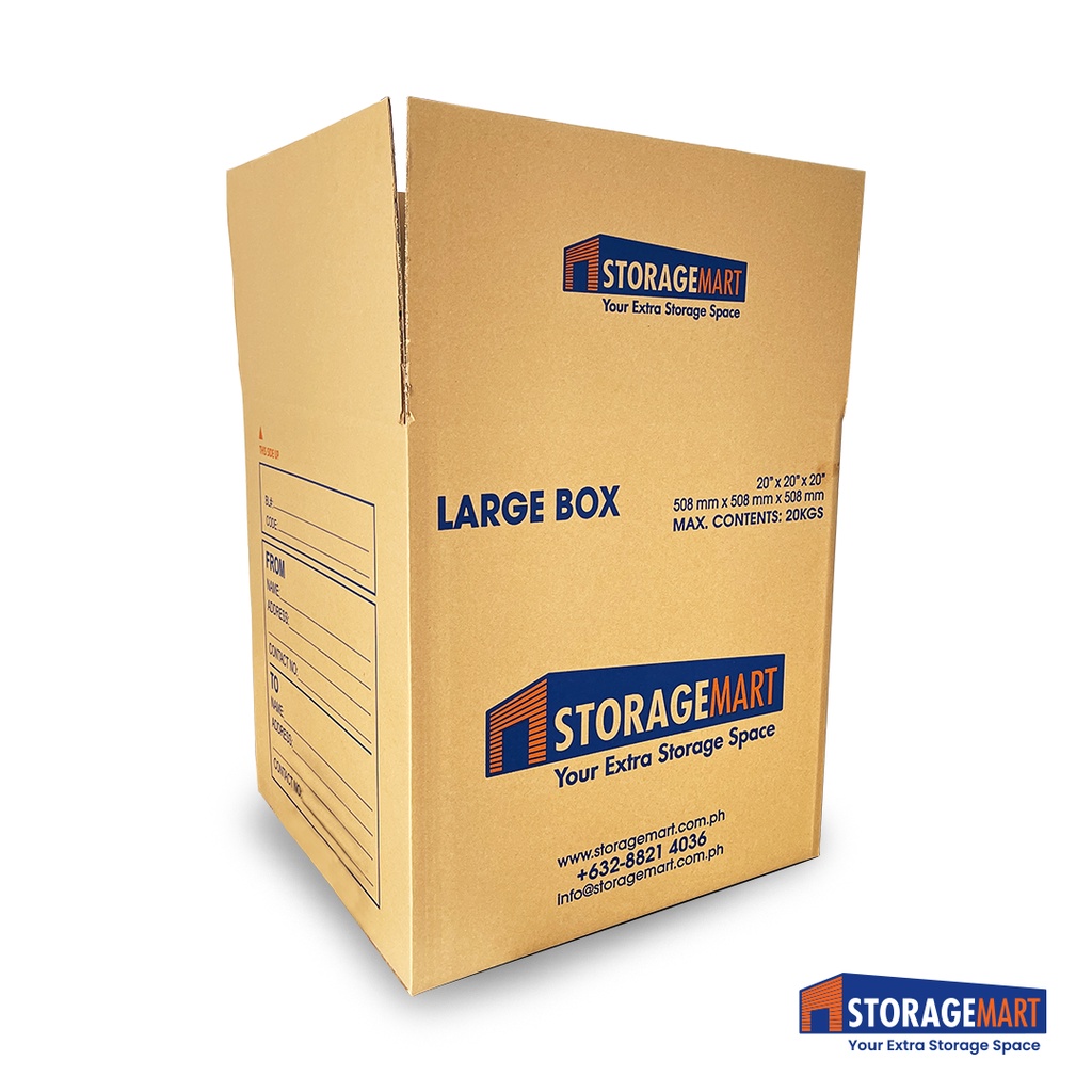 StorageMart Balikbayan Box 20"x20"x20" (5pcs) | Shopee Philippines