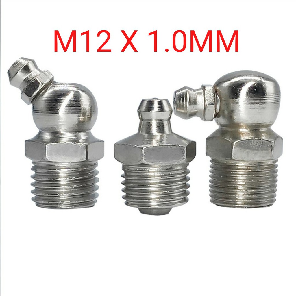 ( 2 PCS ) M12 x 1.0 HIGH QUALITY Grease Fitting , Grease Nipple ...