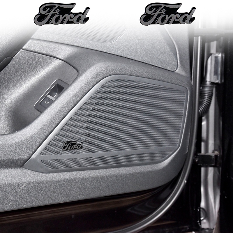 4pcs/10pcs Aluminum Car Audio Stickers 3D Car Logo Styling Car Video ...