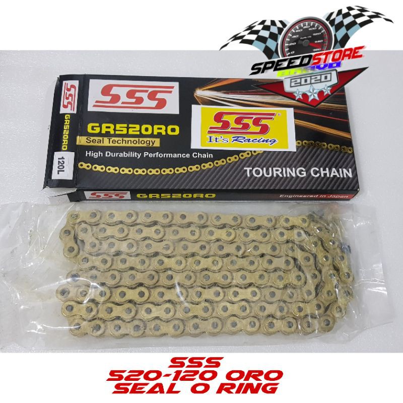 Sss O Ring Ninja 250 Fi Z250 R25 Mt25 Cbr250Rr 520-120 Chain | Shopee ...
