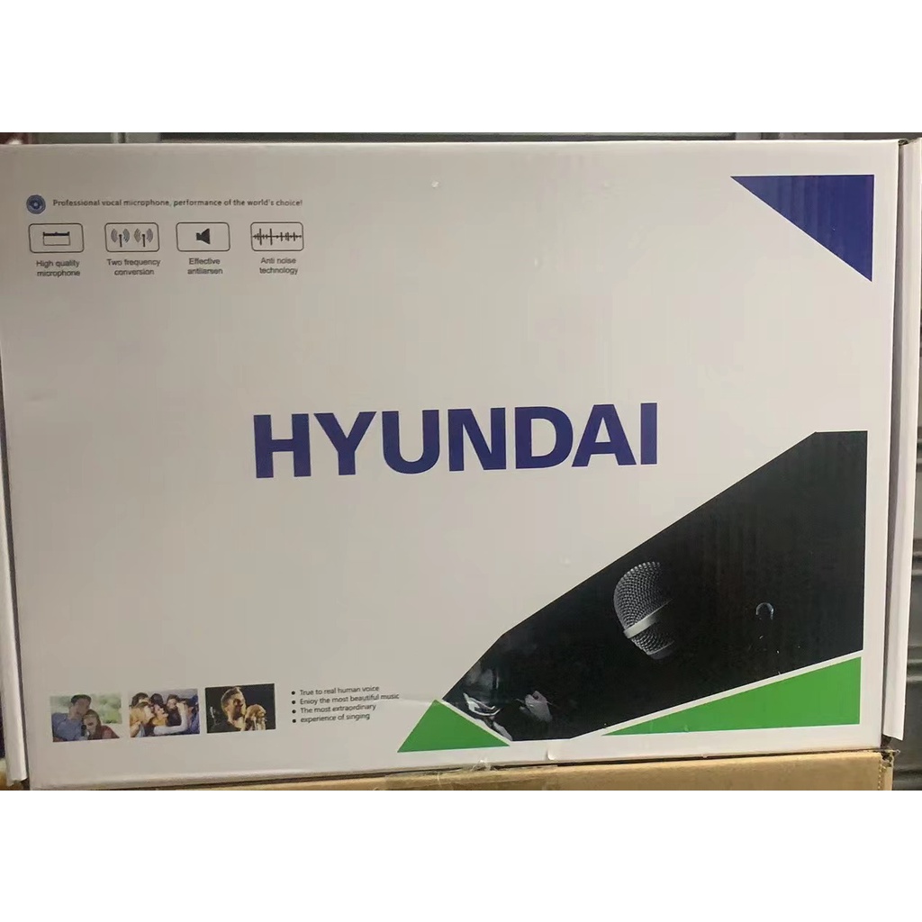 HDT HYUNDAI GB-11 wireless microphone outdoor live recording song one ...