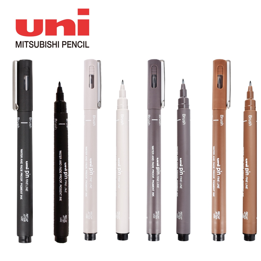 Uni Pin Fine Line Drawing Pen Brush | Shopee Philippines