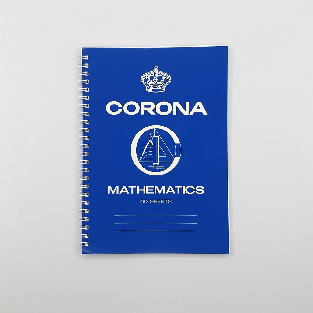 Corona Math Notebook - Double Wire | Shopee Philippines