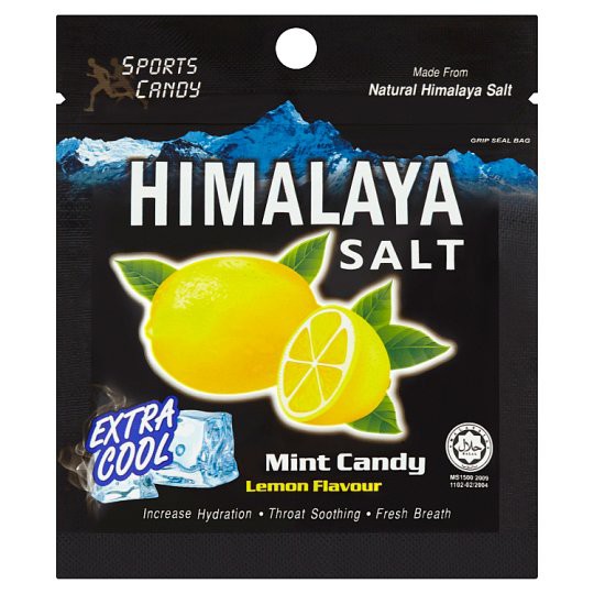 Himalaya Salt Sports Candy (15g) - Extra Cool Lemon / Ginger Lemon ...