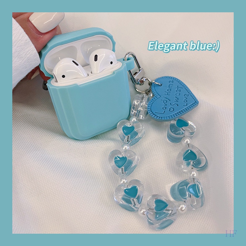 Simply Plain Color for Apple Airpods Gen 2 Silicone Case Inpods i12 ...