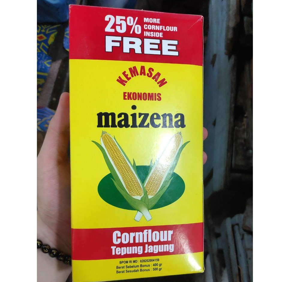 Maizenna Flour Corn Flour/ Cornflour/ Cornstarch/ 500 Grams | Shopee ...