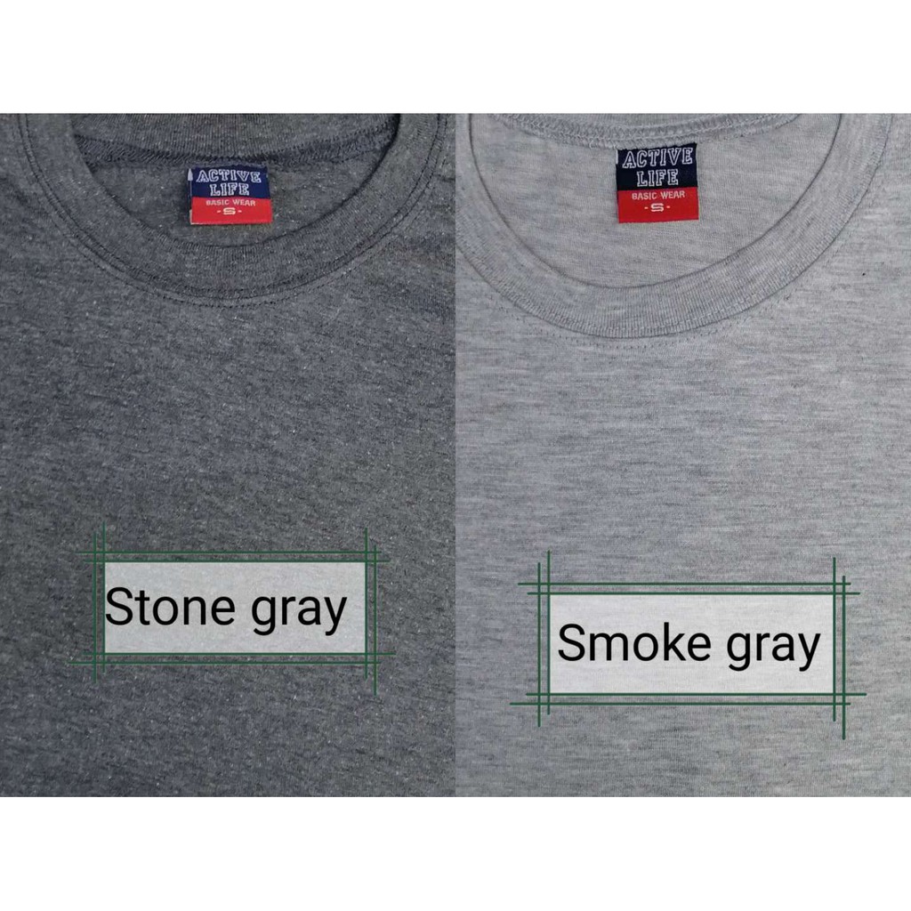 Active Life RoundNeck For Adult (UNISEX) (COLORED) | Shopee Philippines